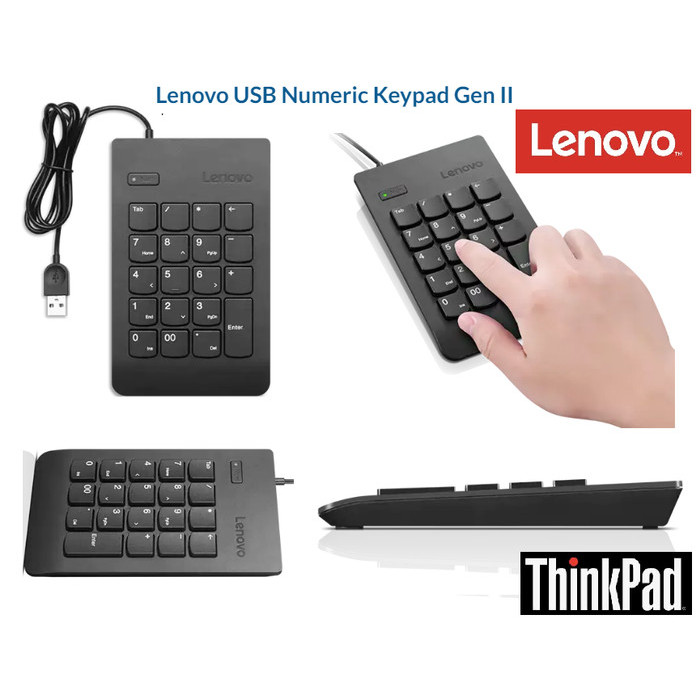 Jual Mab Lenovo Thinkpad USB Numeric Keypad Gen II Original | Shopee ...