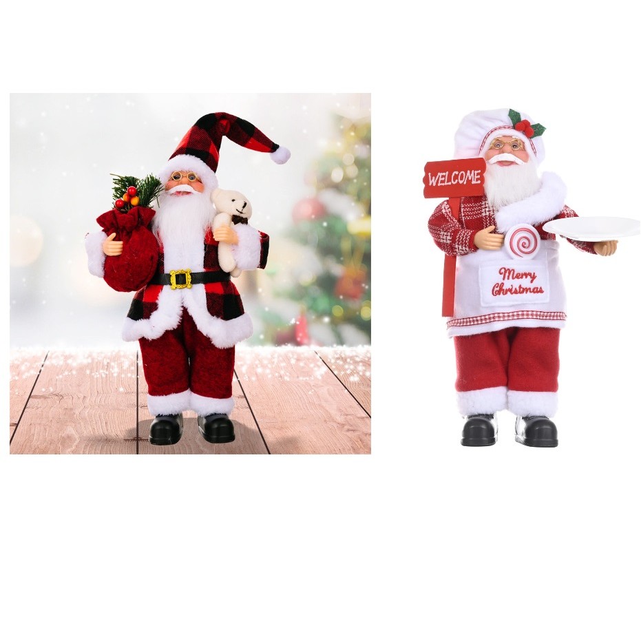 Jual Aksesoris Natal Boneka Santa Rusa Manusia Salju Beruang Liontin ...