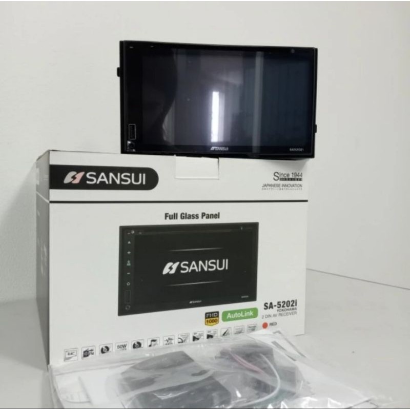 Jual Head Unit Double Din Deckless 7 inch SANSUI SA5201i MP5 Carplay ...