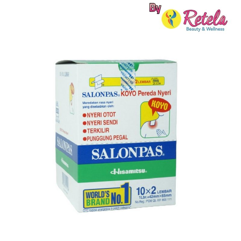 Jual KOYO SALONPAS SUPER BIRU 1 SACHET 20 LEMBAR | Shopee Indonesia
