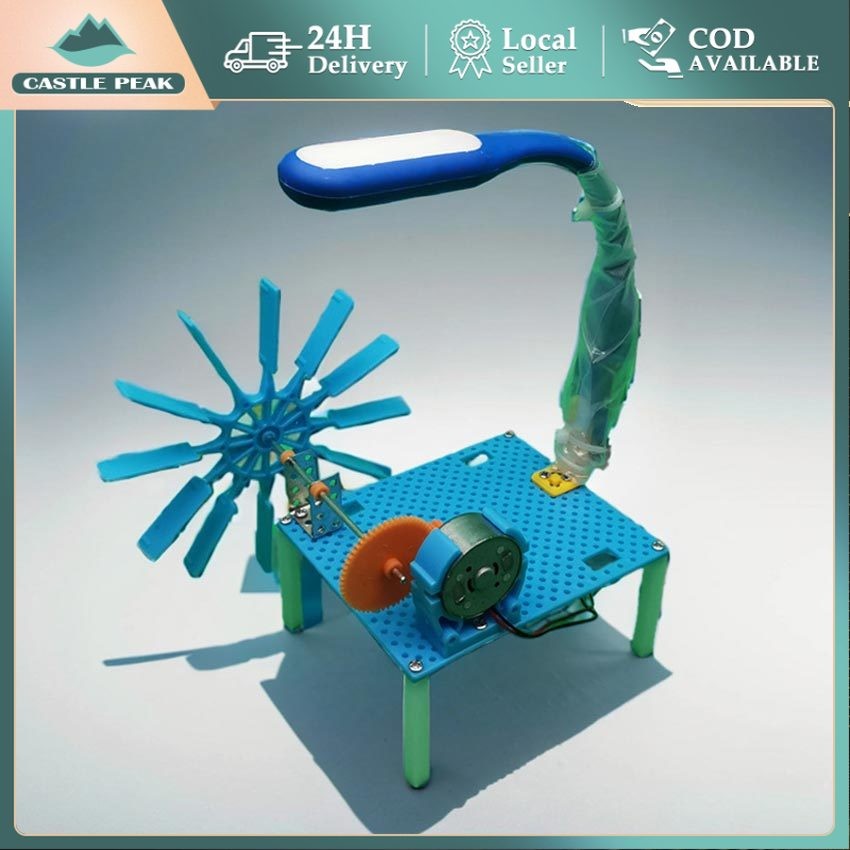 Jual Kit Edukasi Water Turbine Generator / Baling-Baling Kincir Air ...