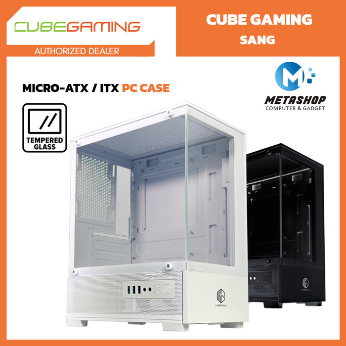Jual Cube Gaming Sang PC Gaming Case M-ATX ITX Casing Computer Komputer ...