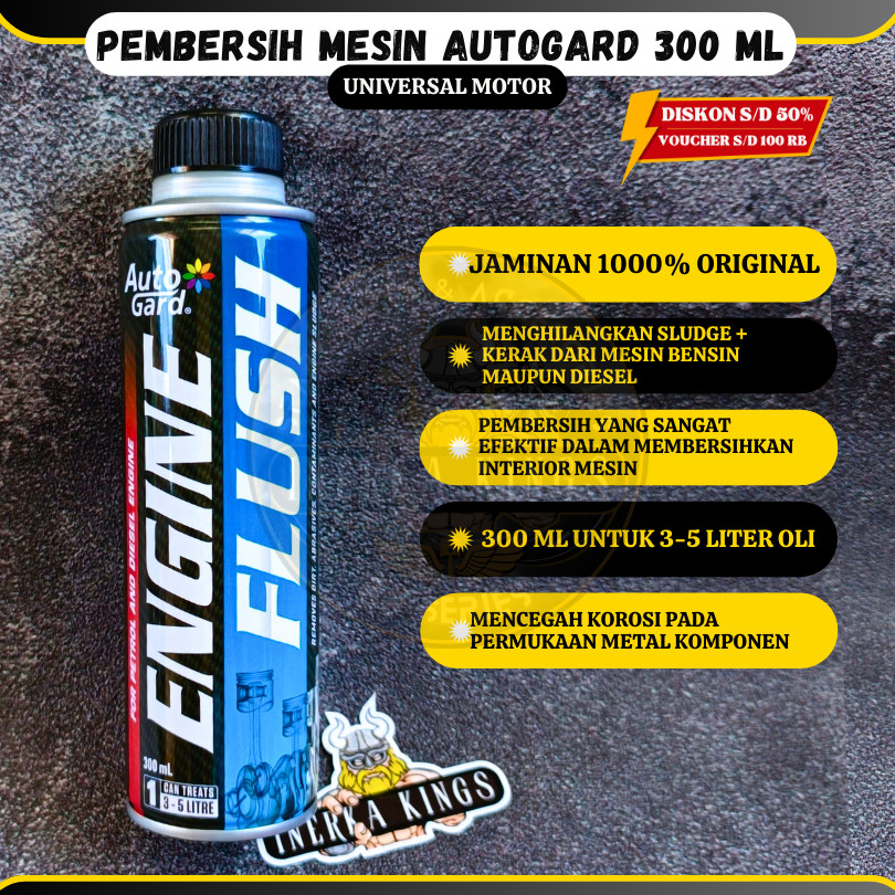 Jual Cairan Pembilas Penguras Oli Mesin Engine Flush Motor Mobil 300 ML ...