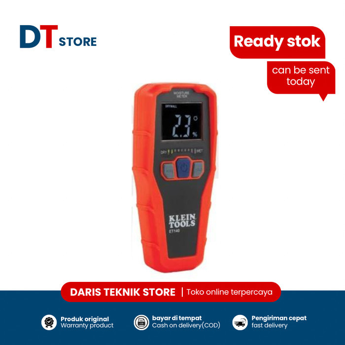 Jual Pinless Moisture Meter KLEIN TOOLS ET140 MC Tester Kayu Tembok ...