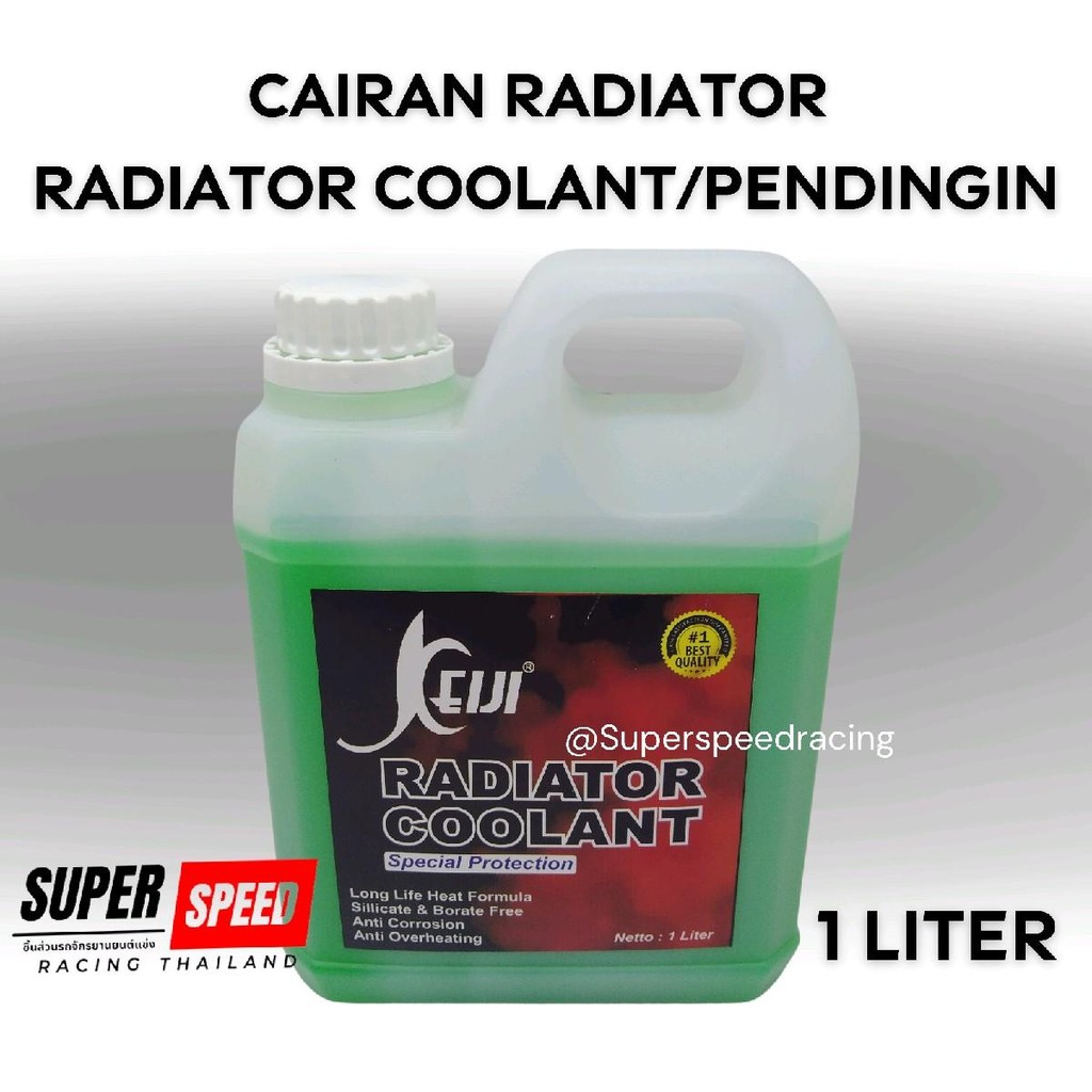 Jual Cairan Radiator Radiator Coolant 1 Liter Anti Karat Anti Korosi ...