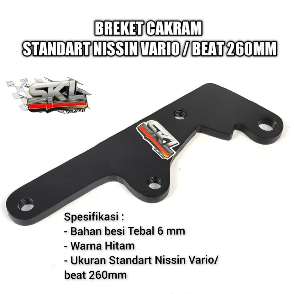 Jual Breket Bracket Dudukan Pangkon Kaliper Piringan Disc Cakram Depan Kaliper Standar Nissin 1 ...