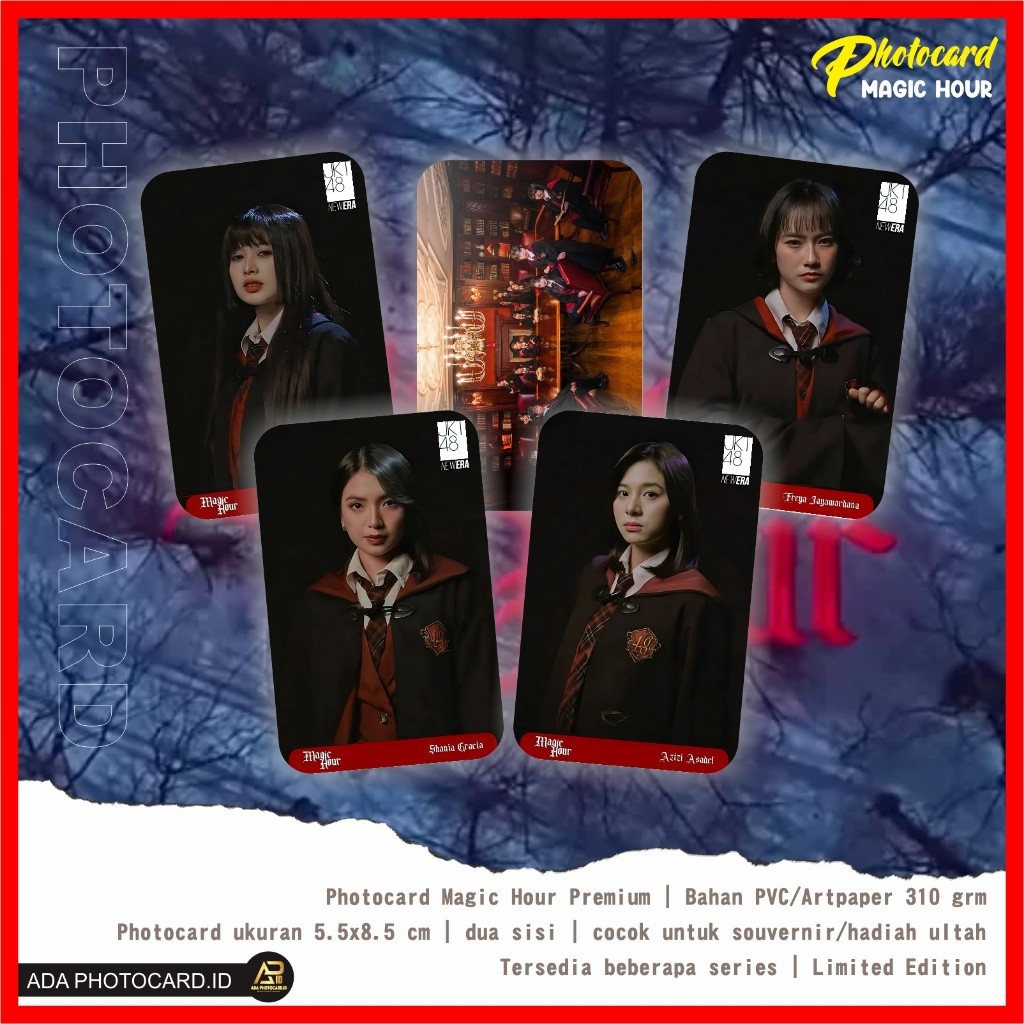 Jual New Collectible Idol > Photocard JKT48 Edisi Magic Hour duasisi Unofficial/Fanmade isi 15/5 ...