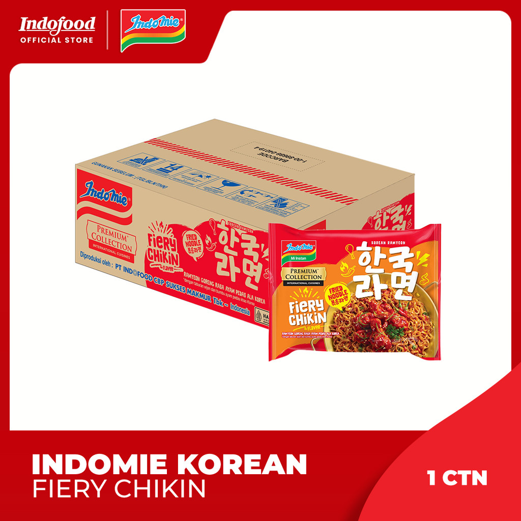 Jual CTN - Indomie Korean Fiery Chickin 94 Gr | Shopee Indonesia