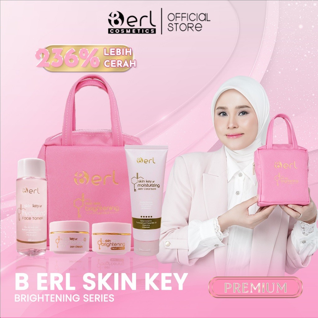 Jual B Erl Skin Key Brightening Series | Berl Cosmetics | Shopee Indonesia