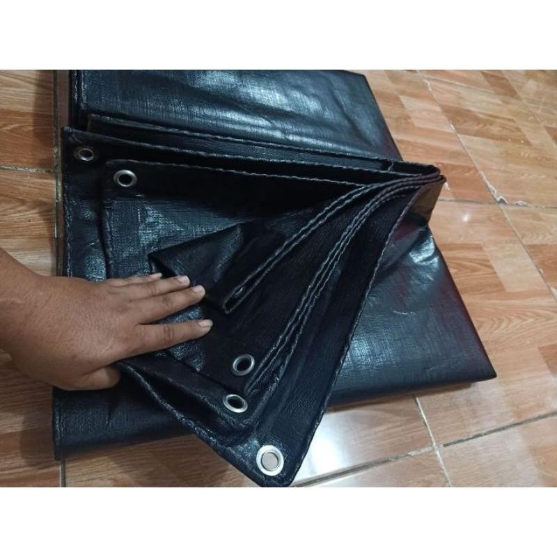 Jual Terpal tebal A12 hitam korea ukuran 3x4 meter Plastik korea ...
