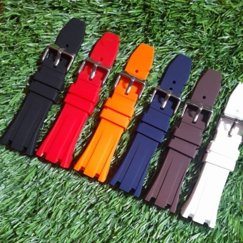 Jual Strap Tali Rubber Tali Jam Ap Audemars Piguet Women Series 24mm ...