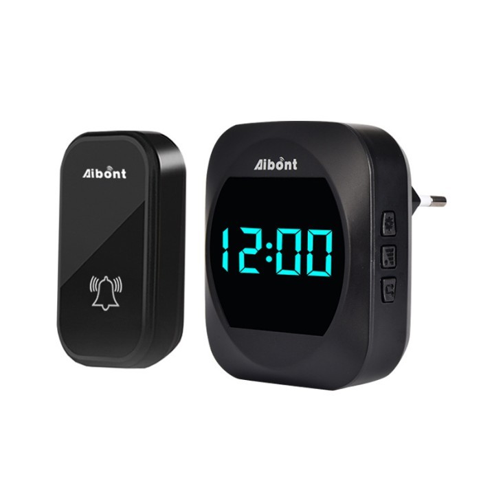 Jual Aimbot Bel Pintu Wireless Door Bell Digital Display Waterproof ...