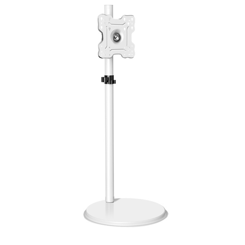 Jual HILLPORT 24"-43 "TV Cart White Monitor Screen Floor Stand Lift ...