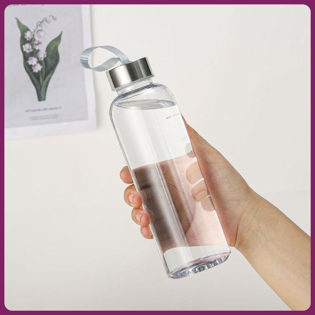 Jual BOTOL MINUM BENING POLOS 500ML | DRINKING BOTTLE BPA FREE FOOD GRADE BOTOL MINUM TALI ksg ...