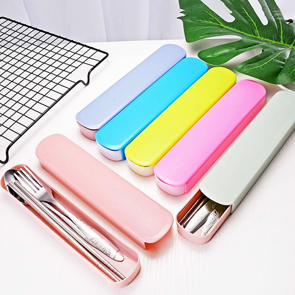 Jual WEISON - SET ALAT MAKAN SENDOK GARPU SUMPIT+BOX BAHAN STAINLESS ...