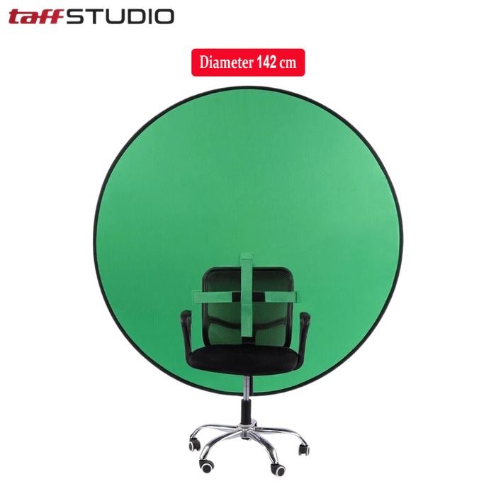 Jual Backdrop Chair Live TaffSTUDIO Background Green Screen Kursi ...