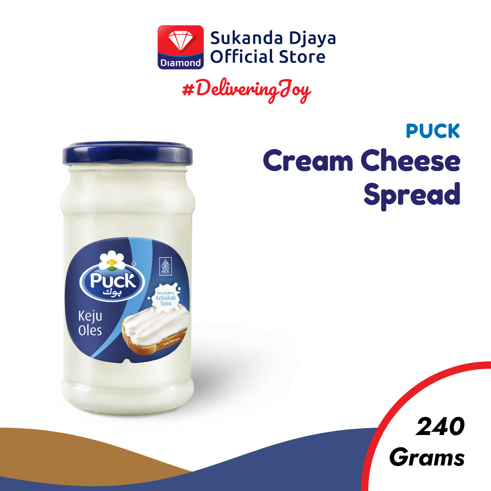 Jual PUCK Cream Cheese Spread 240 Gr | Shopee Indonesia