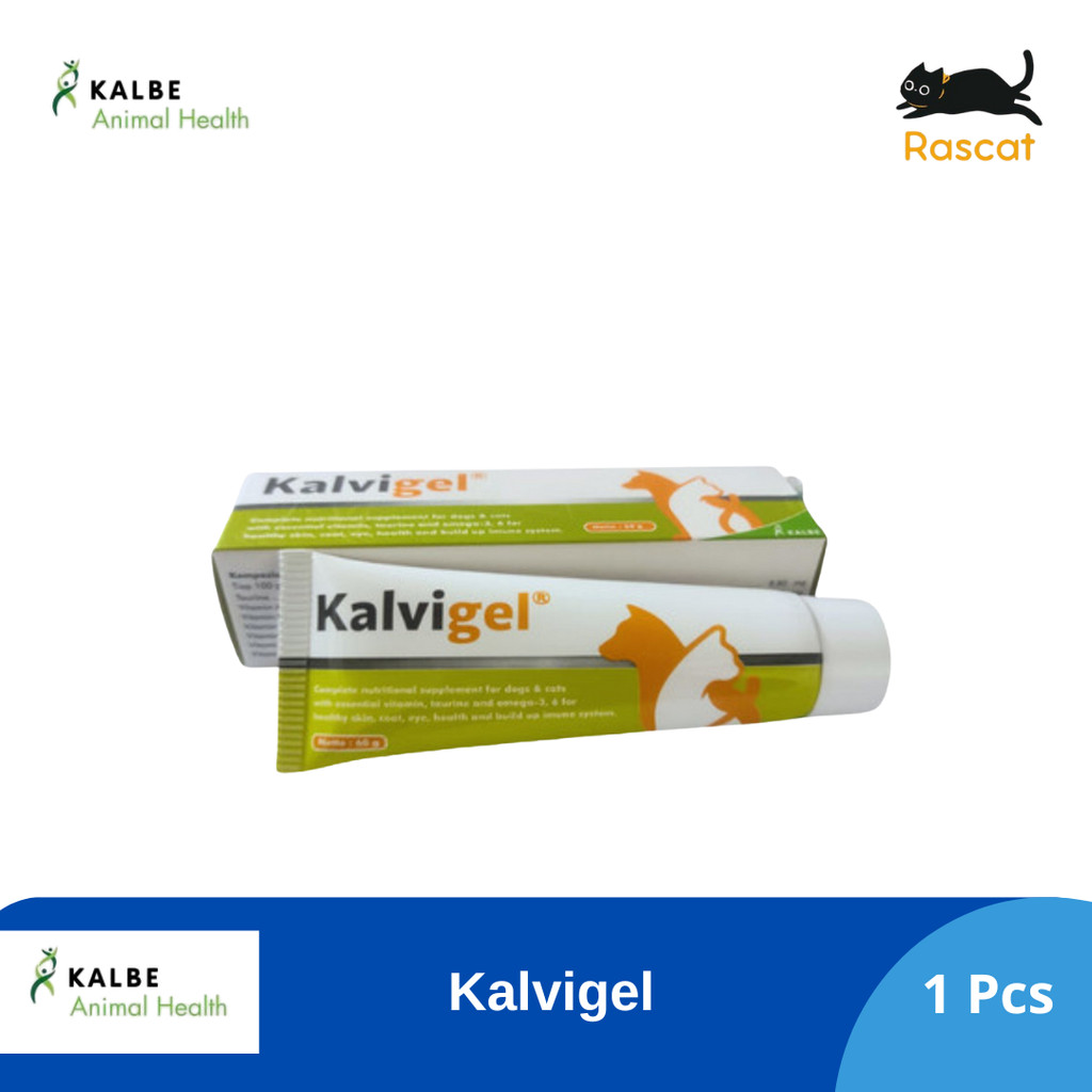 Jual Kalvigel - Vitamin Kucing Anjing Original Kalbe Animal | Shopee ...