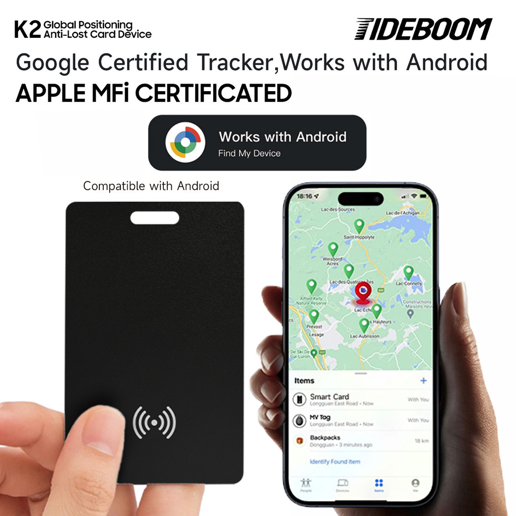 Jual Ultra thin Global GPS Android Tracker Card wireless charging ...
