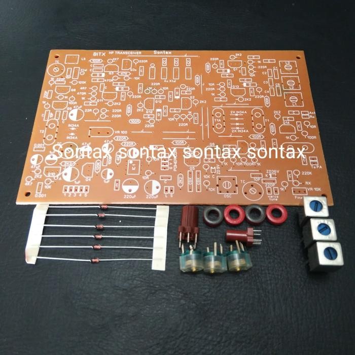 Jual (BACA DESKRIPSI!!) pcb bitx diode 1n60 koker 8mm 5mm trimer t37 ...