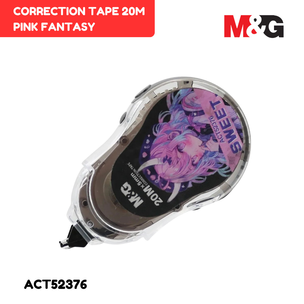 Jual Correction Tape M&G ACT52376 Tip Ex Kertas M&G Pink Fantasy Series ...