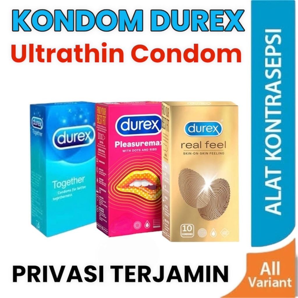 Jual PROMO MERDEKA !!! Kondom DUREX Ultrathin Bergerigi Super Tipis ...