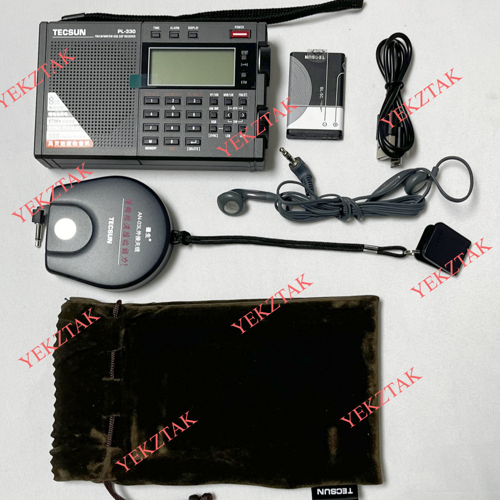 Jual New Tecsun PL-330 Radio with AN03 External Antenna,Firmware 3306 ...