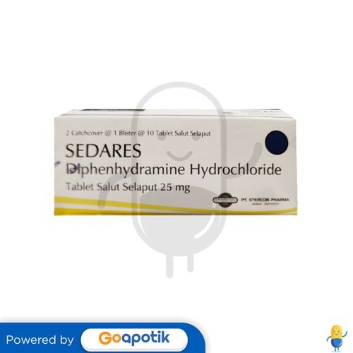 Jual Sedares 25 Mg Box 20 Tablet | Shopee Indonesia