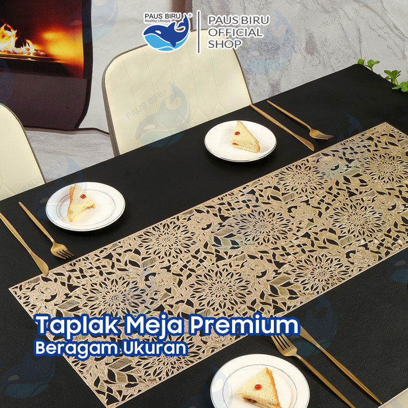 Jual Paus Biru - Table Mat PVC Placemat Alas Tatakan Piring Meja Makan ...
