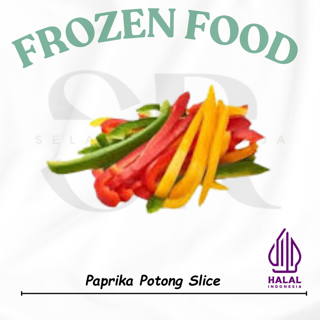 Jual Mix Paprika Potong - Paprika Slice Mix Pepper Sliced 1kg | Shopee ...