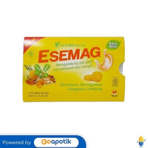 Jual Esemag Sidomuncul Strip 6 Tablet | Shopee Indonesia
