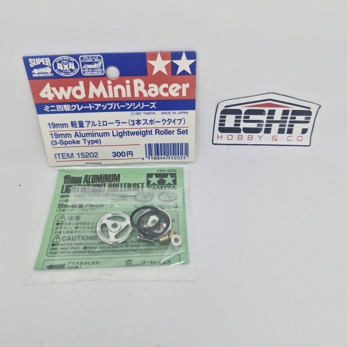 Jual Tamiya 15202 - Aluminum Lightweight Roller Set (3 spoke type ...