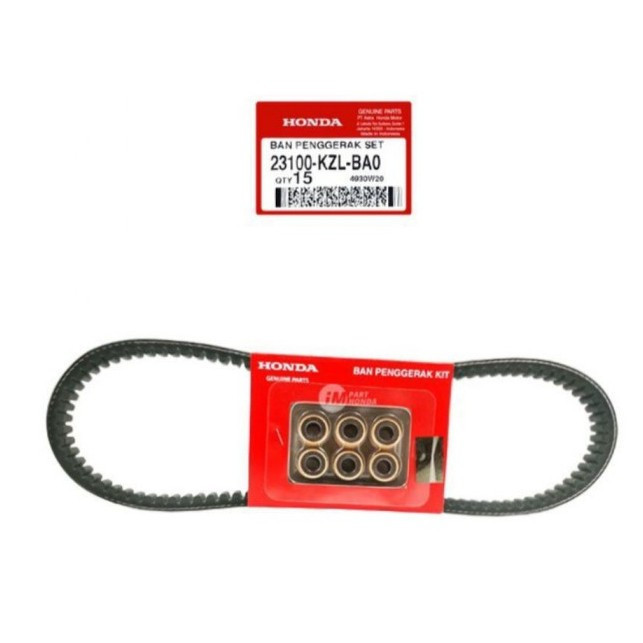 Jual VAN BELT V BELT PAMBEL ASSY SET + ROLLER HONDA BEAT FI INJEKSI KZL ...