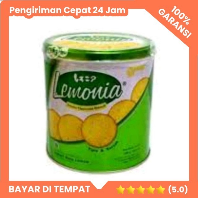 Jual Nissin Lemonia Biskuit rasa lemon kaleng 650gr | Shopee Indonesia