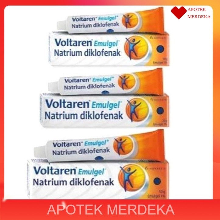Jual Voltaren emulgel 5 gram |10 gram | 20 gram | 50 gram (Gel penghilangkan nyeri otot & sendi ...