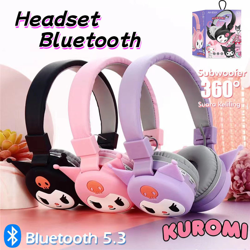 Jual RHAAST Wireless Headphone Bando Bluetooth Karakter 3D Headset ...