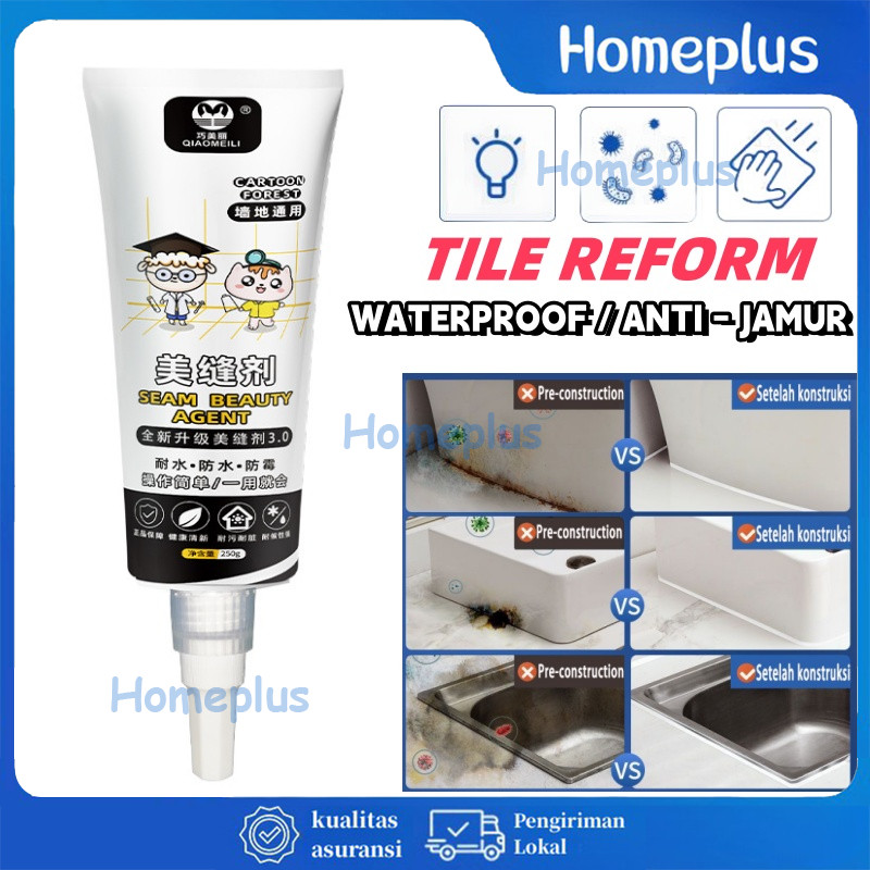Jual 250g Tile Reform Waterproof Pengisi Celah Nat Keramik Ubin Anti ...