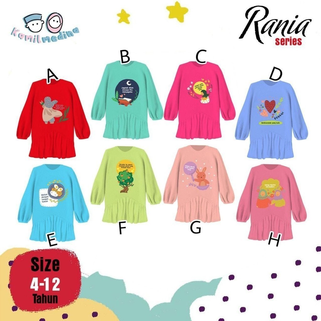 Jual Tunik Anak Rania By Kamilmedina | Shopee Indonesia