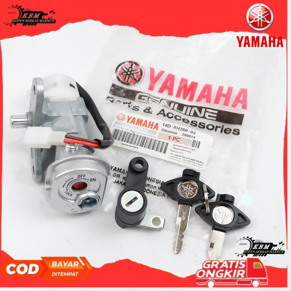 Jual Kunci Kontak 14D Yamaha Mio Soul & Fino Karbu Kopen Motor Part ...
