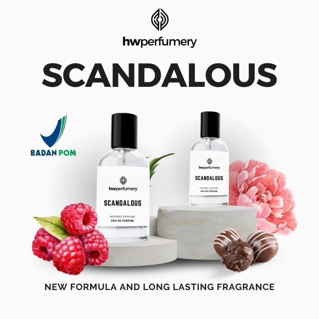Jual SCANDALOUS - Parfum Wanita Tahan Lama by HW Perfumery Inspired ...