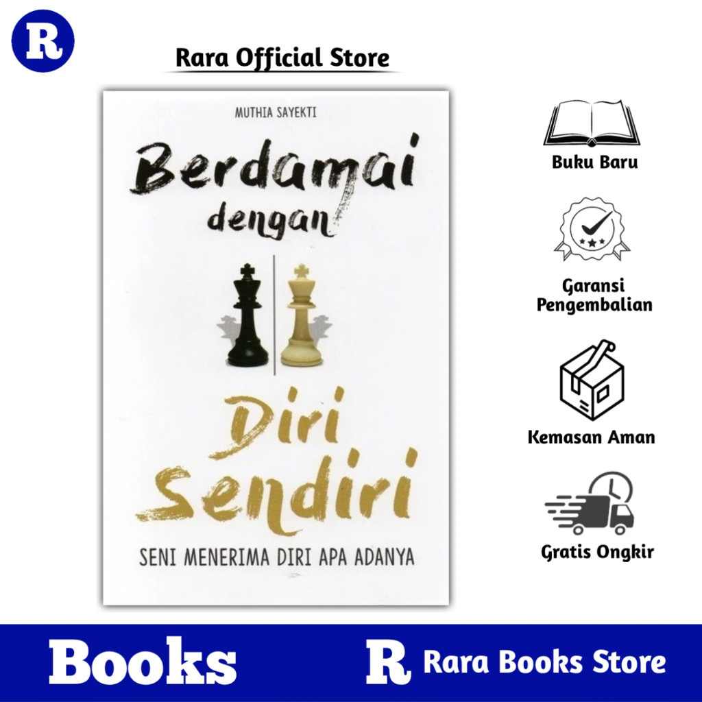 Jual Berdamai Dengan Diri Sendiri Seni Menerima Diri Apa Adanya - Muthia Sayekti Rara Books ...