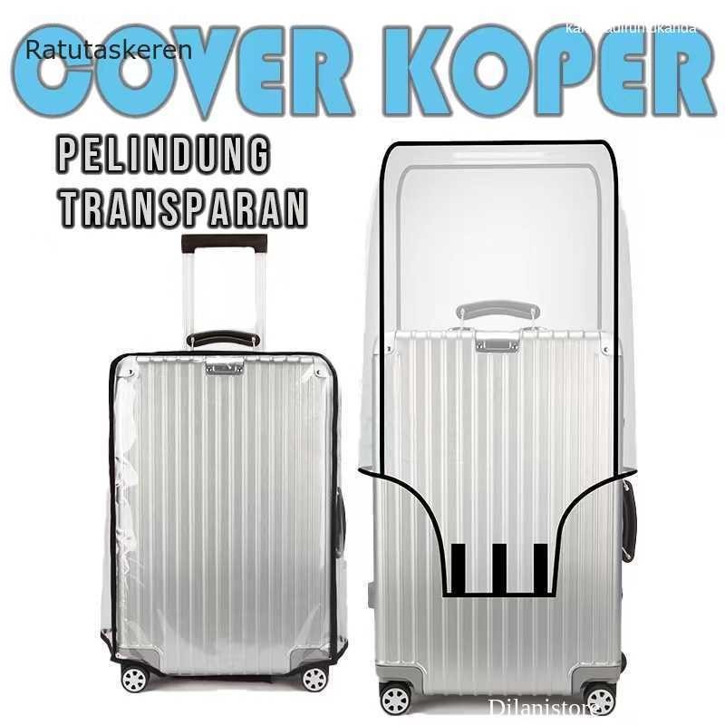 Jual PVC Cover Pelindung Mammiri Pelindung Koper Transparant Luggage ...