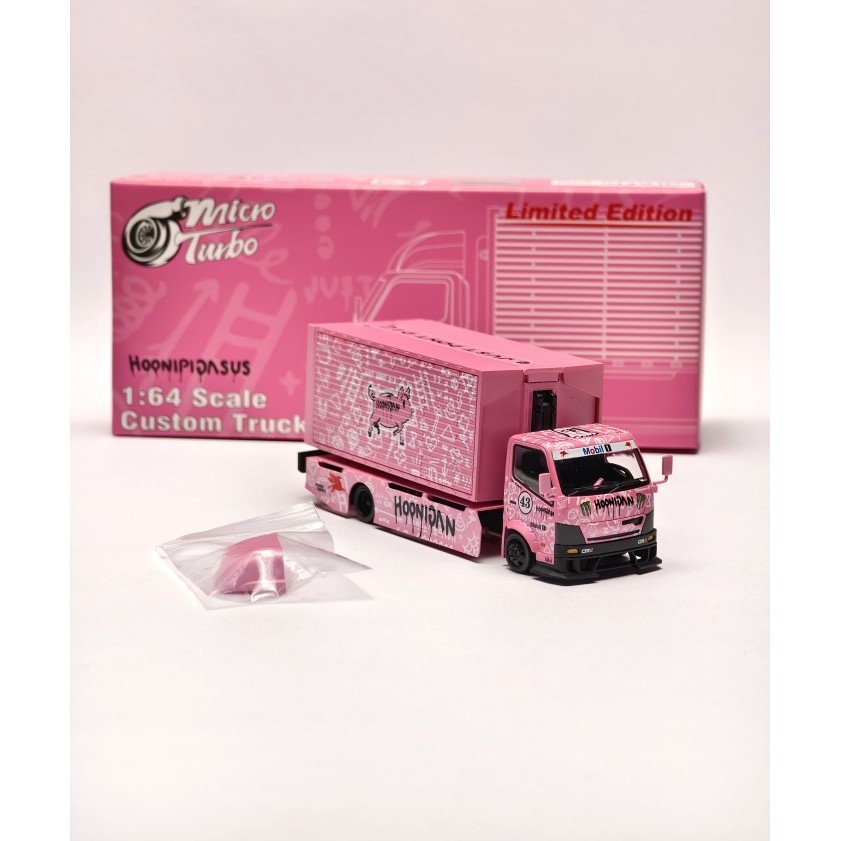 Jual Micro Turbo Hoonigan Hoonipigasus Pig Pink Gull Wing Container ...