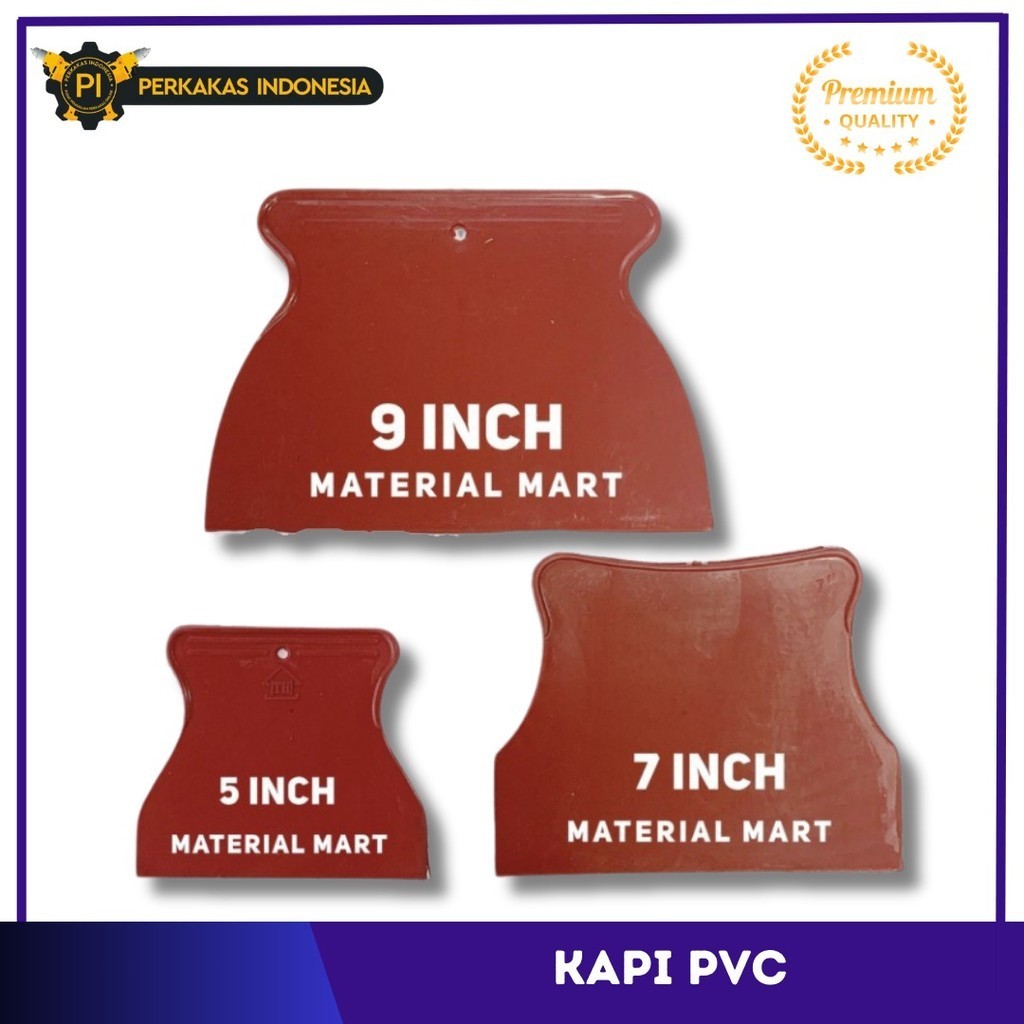 Jual Kapi PVC 7 Inch Plastik Kapi Cat Dempul Plamir Poles Plester Lepo ...