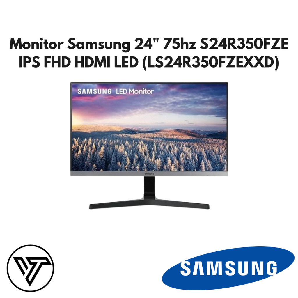 Jual Monitor Samsung S24R350FZE 24 inch IPS Panel FHD Bezelless ...