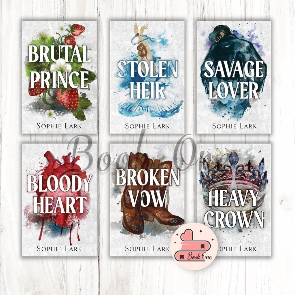 Jual Brutal Prince | Stolen Heir | Savage Lover | Bloody Heart | Broken ...