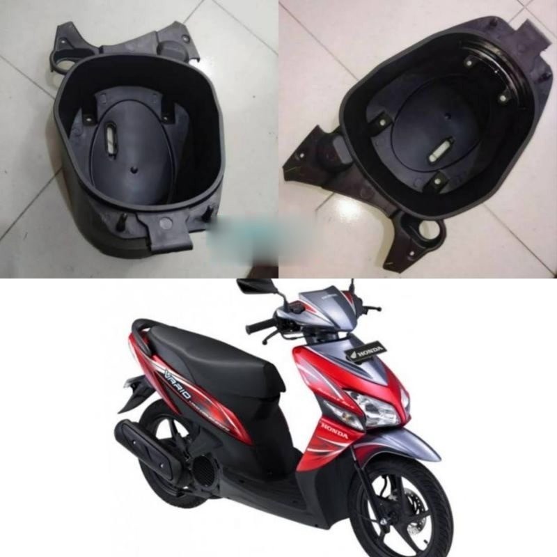 Jual Box Bok Bagasi Jok Vario 110 Karbu | Shopee Indonesia