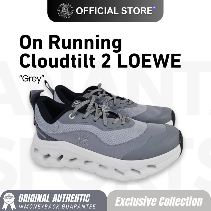 Jual Sepatu On Cloudtilt 2 LOEWE Grey Original | Shopee Indonesia