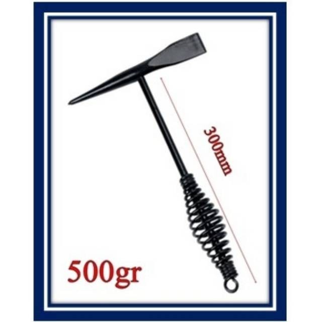 Jual PALU KETOK KARAT CHIPPING HAMMER PALU LAS PALU KERAK LAS 500GR ...