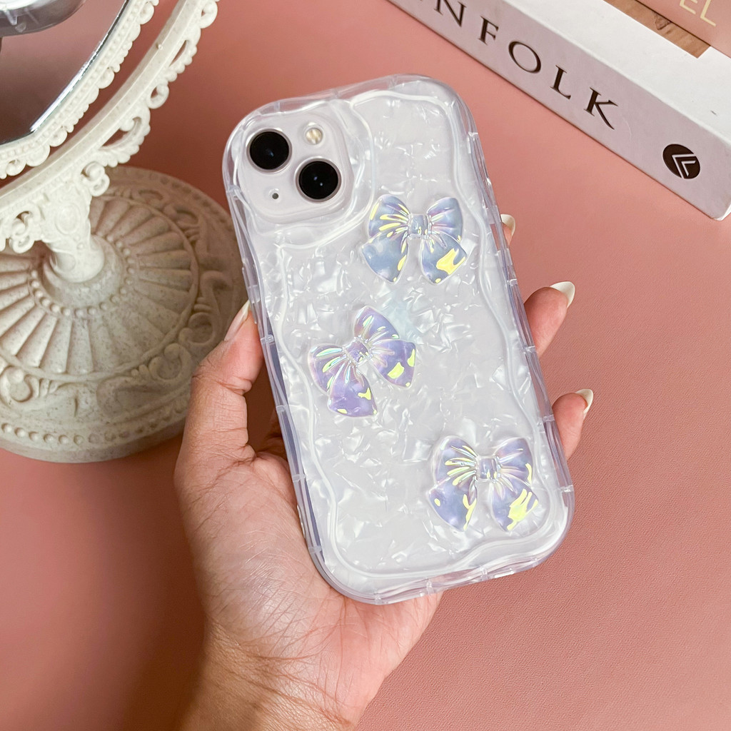 Jual i.case_store 3D Ribbon Case Softcase silicone TPU compatible with ...